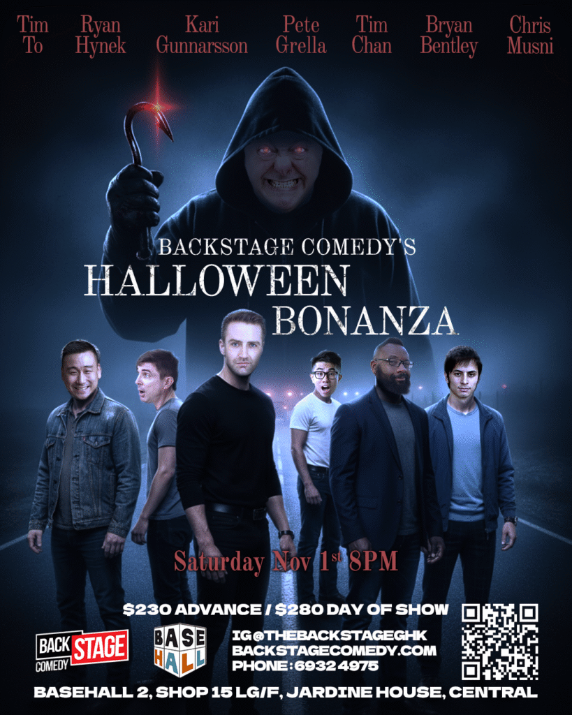 Comedy Club | Halloween Comedy Night | Hong Kong Island