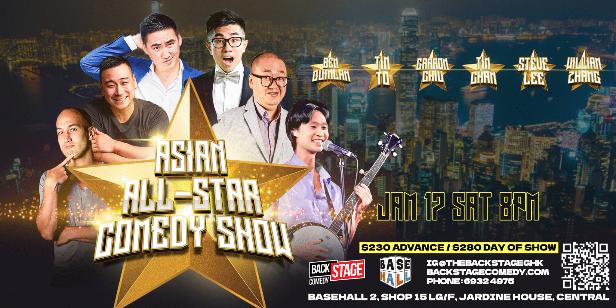 Asian All-star Comedy Show – Backstage Comedy